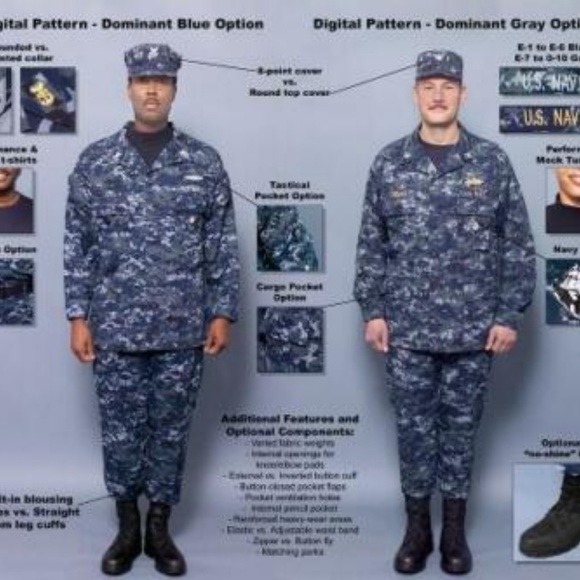 Pants | Military Navy Uniform Nwu Type 1 Trousers | Poshmark